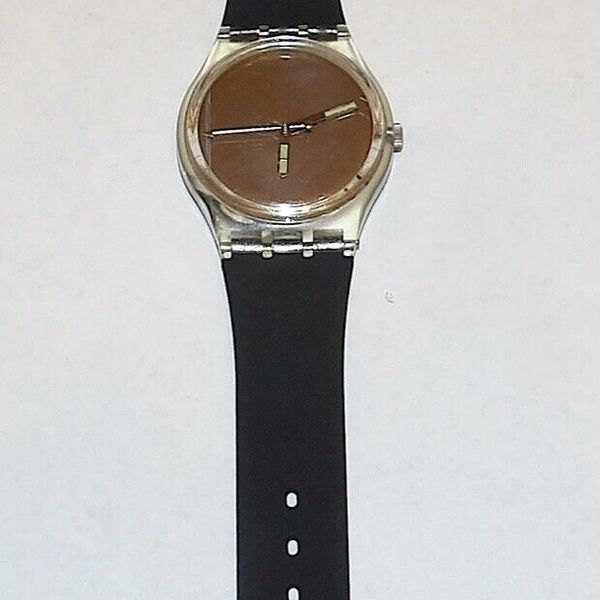SWATCH Vintage 1987 SNOWWHITE GK104 Mirror Face Dial | WatchCharts ...