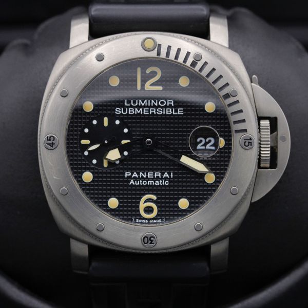 FSOT: Panerai Submersible - PAM 25 - Titanium - 44mm - Tritium Dial ...