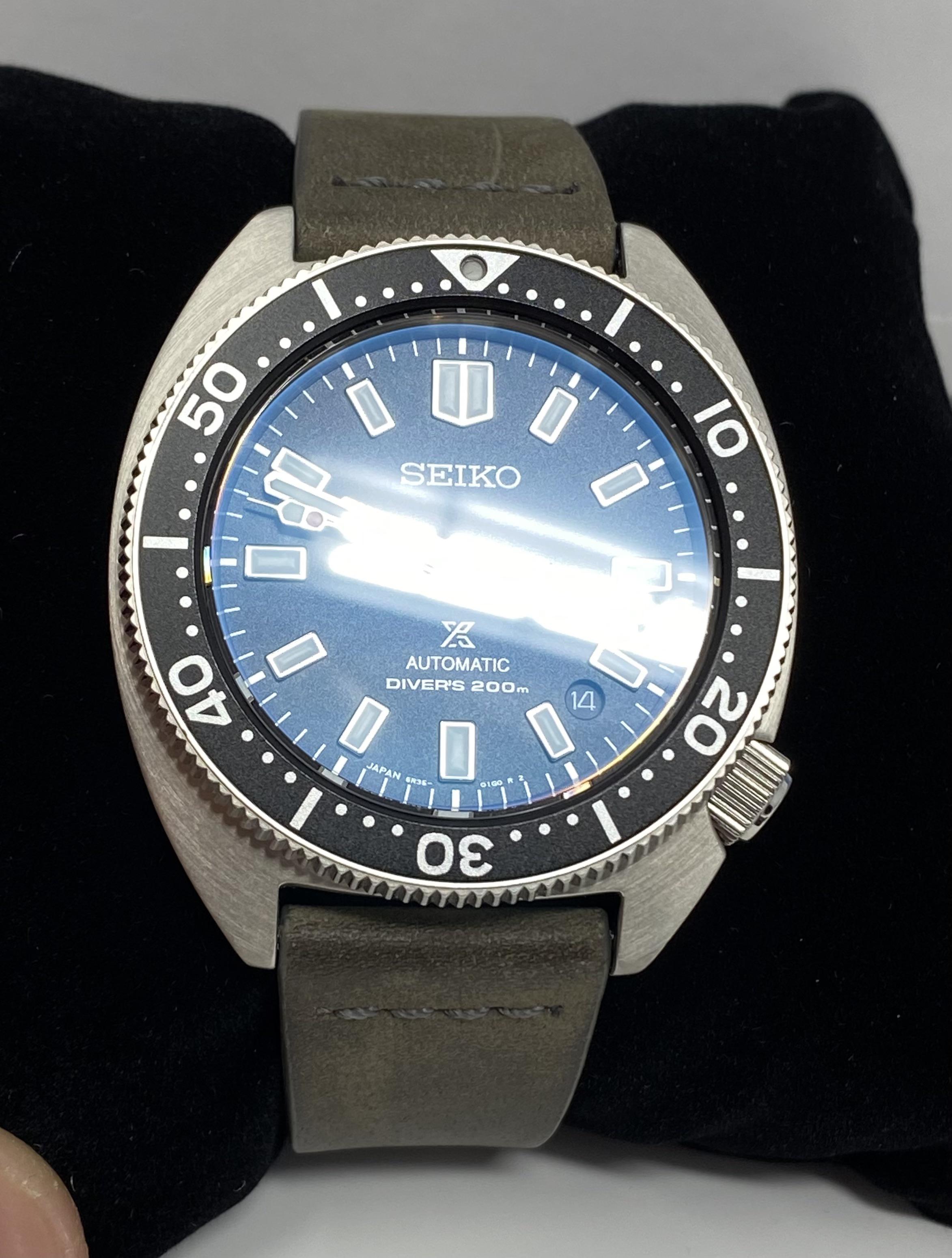 [WTS] Nearly new Seiko SPB317 w/3 straps - $675 shipped | WatchCharts
