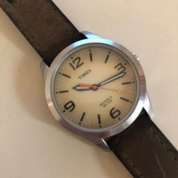 Timex Indiglo Field Casual Watch WR 30M CR2016 CELL V6 QUARTZ ...