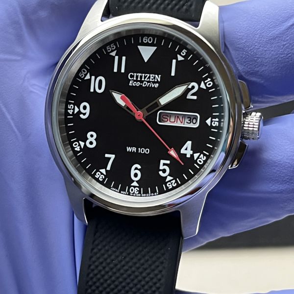 Citizen Garrison Field Watch on New Barton Elite Strap Eco-Drive BM8180 ...