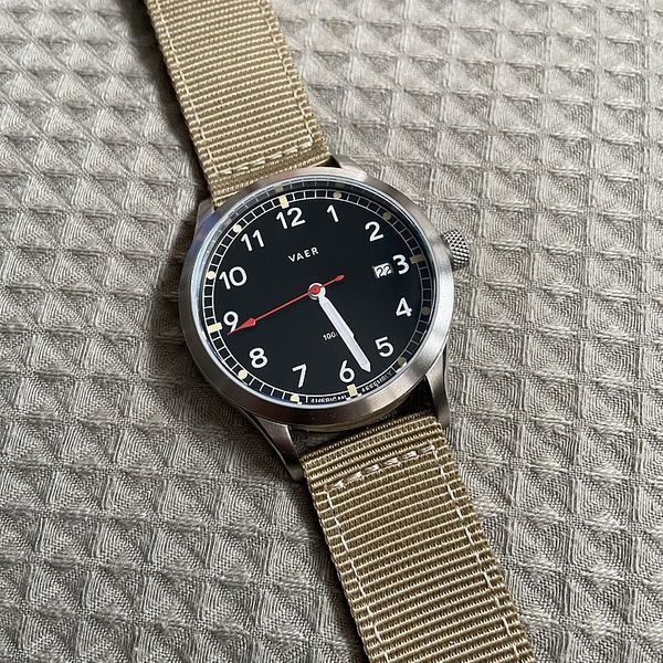 FS Vaer C5 Heritage, Military Field Watch assembled in USA LNIB [EU ...
