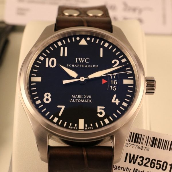 FS: LNIB **IWC Mark XVII** Pilots Watch IW326501 | WatchCharts