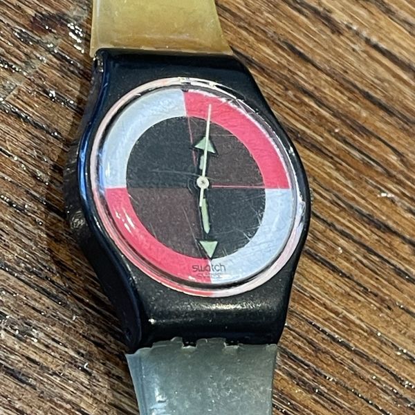 Vintage Swatch Target / Compass ? 1980s? Watch | WatchCharts Marketplace