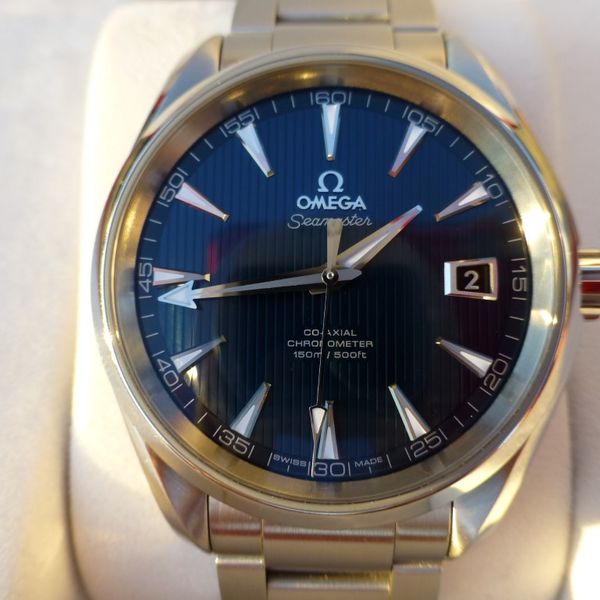 SOLD: Omega Aqua Terra 8500 41.5mm "Skyfall" Blue 231.10.42.21.03.001 ...