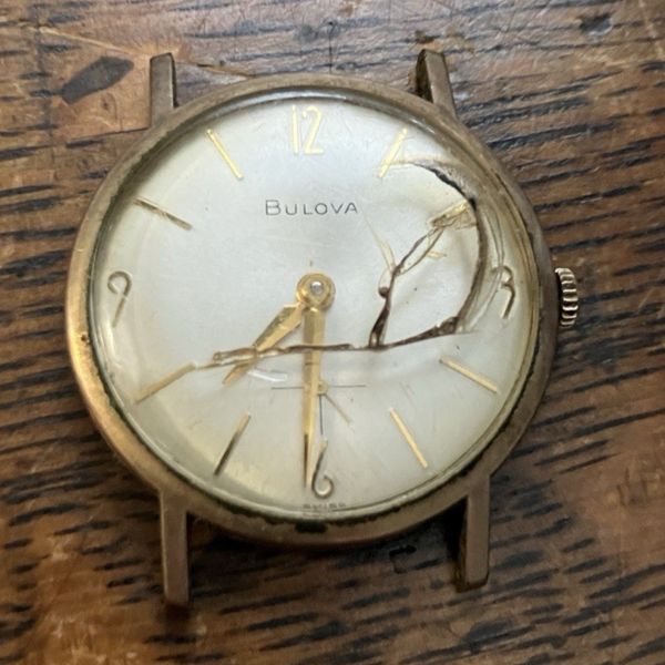 Vtg Bulova M4 Men Mechanical Wind Runs, Needs Crystal | WatchCharts ...