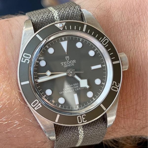 FS: Tudor Black Bay 58 Silver 925 - with Both OEM straps | WatchCharts
