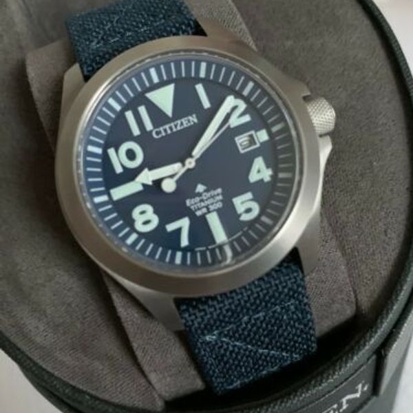 Citizen Eco Drive Promaster Tough Super Titanium, BN0118-12L ...
