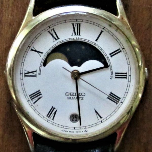 Seiko Moonphase Quartz Watch | WatchCharts Marketplace