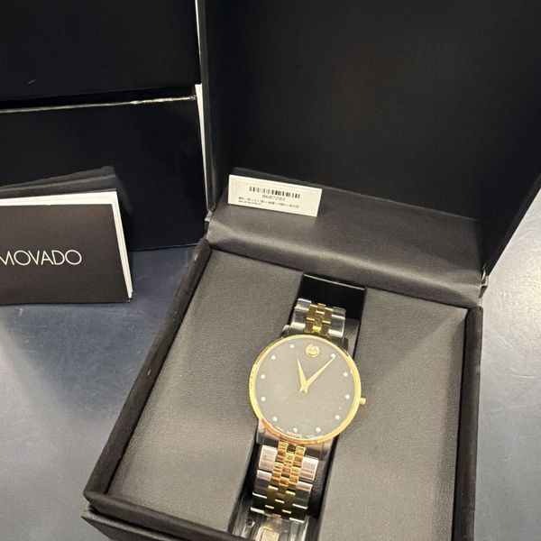 Movado Two Tone Diamond Dial | WatchCharts Marketplace
