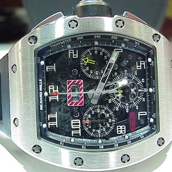 FS: Richard Mille 18KT White Gold RM 011 Felipe Massa Chronograph Box ...