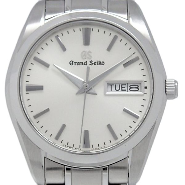 SEIKO Seiko GS Grand Seiko SBGT235 9F83 Day Date Men's Quartz Silver ...