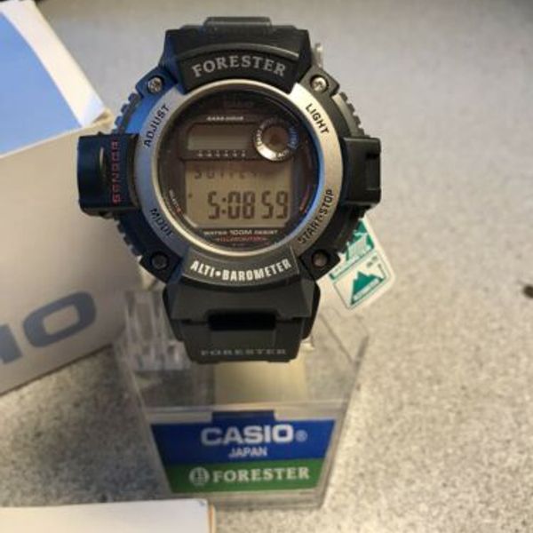 Casio FTS-100 Altimeter Barometer Forester Watch | WatchCharts Marketplace