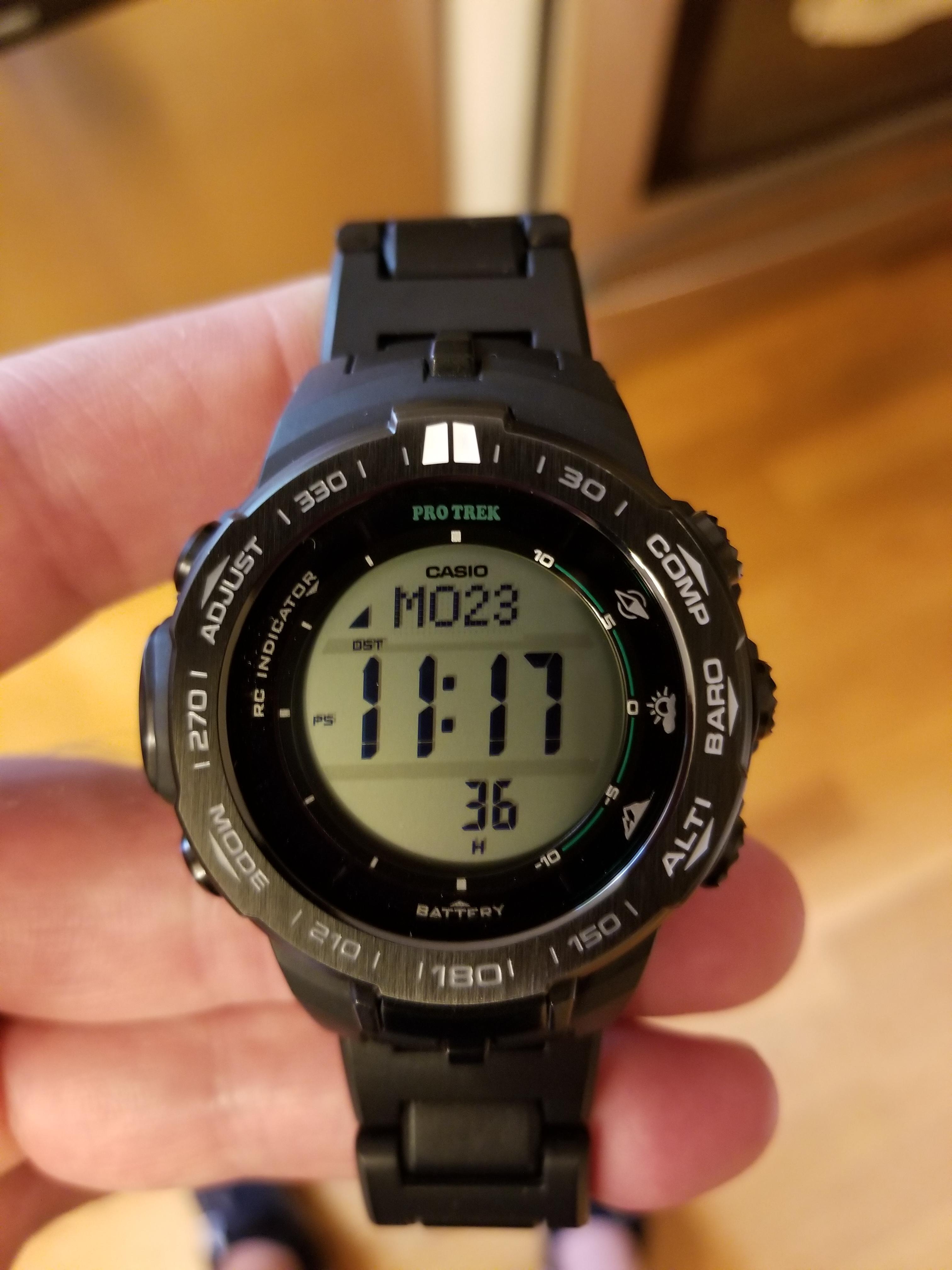 Casio PRO TREK PRW-3100FC Like New! | WatchCharts Marketplace