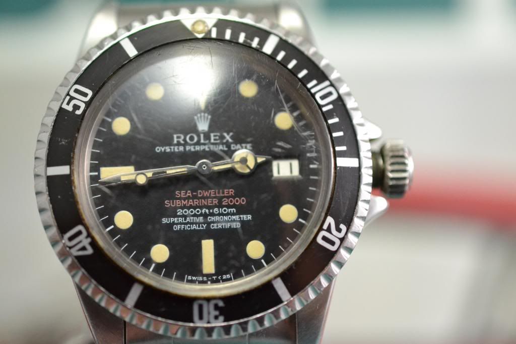 1967 MK1 Patent Pending Rolex Double Red Sea-Dweller From Original Owner's Family PP DRSD ...