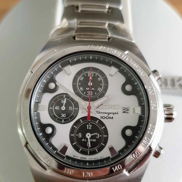 Seiko Chronograph Tachymeter Watch - 7T62-0EA0 | WatchCharts Marketplace