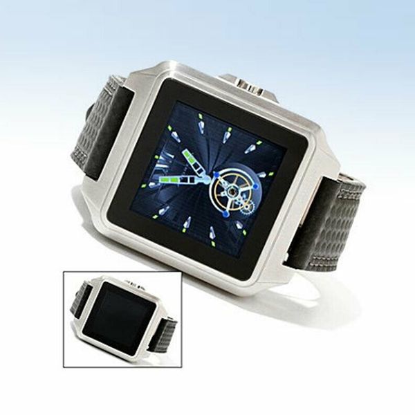 ANDROID Men's AD551BS Black Galactopus DIGITAL Touch Screen Leather ...