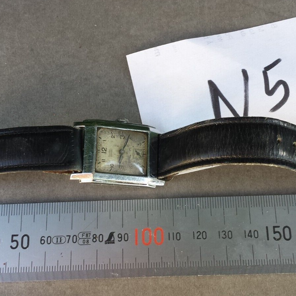 N5/ Vintage PRIMA STANDARD Mechanical Band Men's Watch Works ...