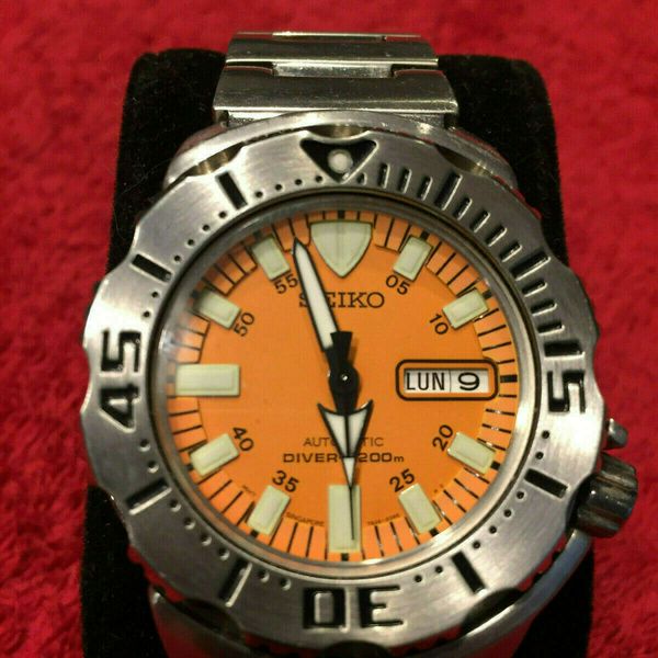 Seiko Orange Monster Diver's Watch SKX781 - First Edition | WatchCharts ...