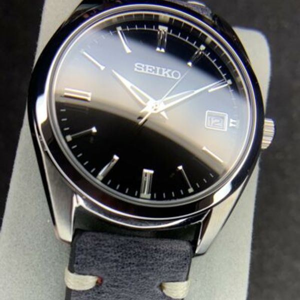 Seiko SUR311 Men's Japanese Quartz Stainless, Sapphire Crystal , Grey ...