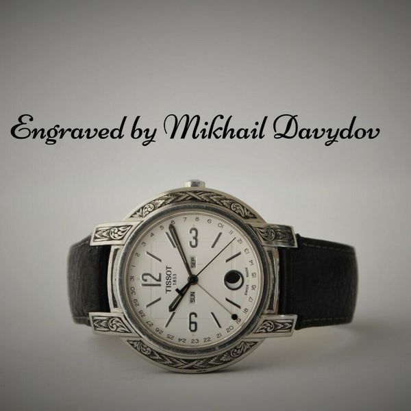 TISSOT L861/961 DAY-DATE-MONTH-Moonphase MENS Watch.Engraved by Mikhail Davydov | WatchCharts ...