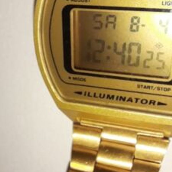 CASIO B-640w Black Writing Great Condition | WatchCharts Marketplace