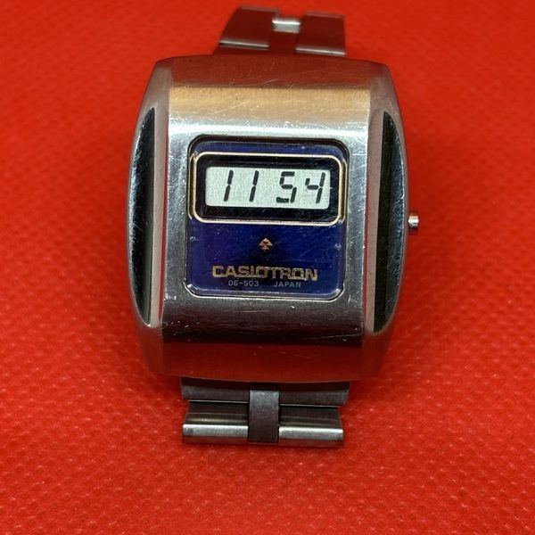 Vintage Casio Casiotron 06-501 Digital Watch | WatchCharts Marketplace