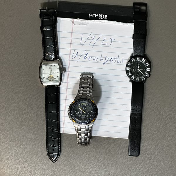 Seiko SOTTSASS, citizen blue angels, Amedeo [wts] | WatchCharts Marketplace