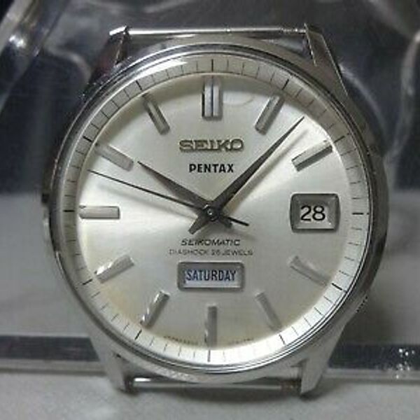 Vintage 1966 SEIKO Automatic watch [Seikomatic PENTAX] 26J 6206-8040 ...