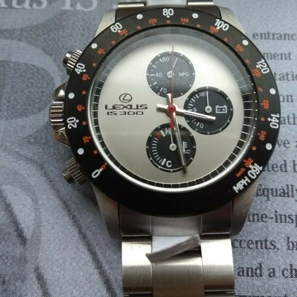 Lexus IS 300 Chrono Watch lhd :– JDM Lexus Gift 2001 –: Never Worn ...