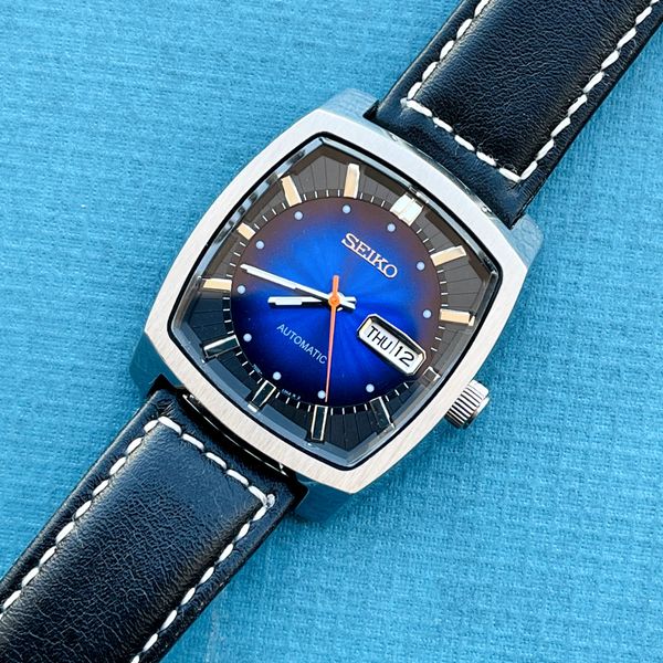 Seiko Recraft Automatic blue Dial Men's Watch - | WatchCharts Marketplace
