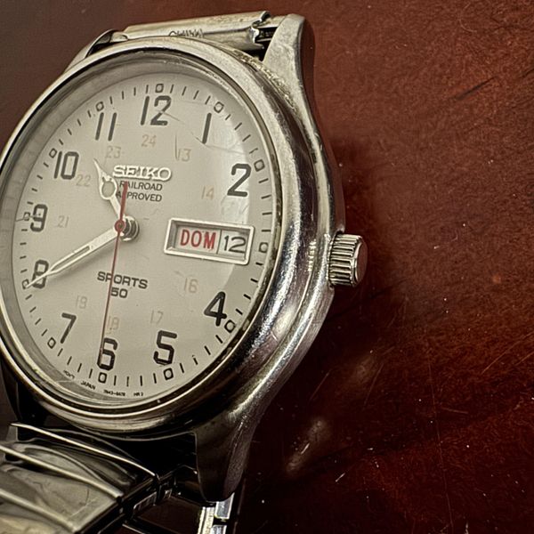 [WTS] Seiko Sports 50 Railroad Approved (New Battery) | WatchCharts ...