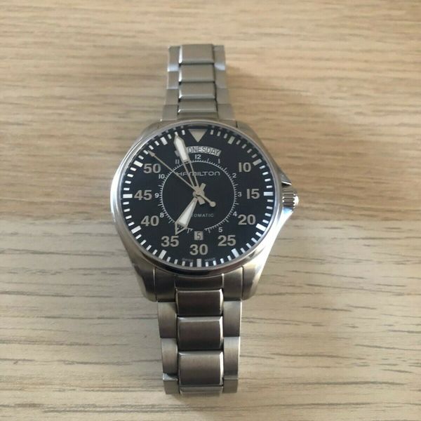 Hamilton Men's KHAKI PILOT DAY DATE AUTO 42mm Watch H646150 (Original ...