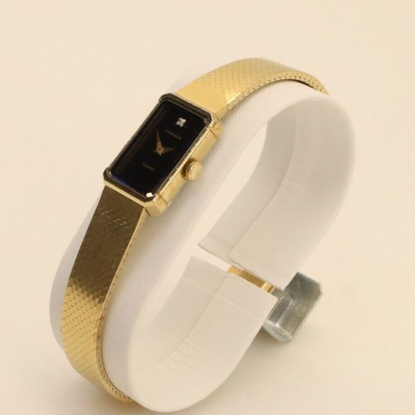 Vintage SEIKO LASSALE Ultra Thin Gold Tone Dress Watch 2E50-501H RO #113 | WatchCharts Marketplace