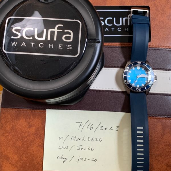 [$280 USD] Scurfa Diver One D1-500 Titanium Proto Dial | WatchCharts ...