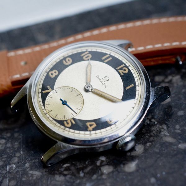 SOLD STUNNING OMEGA SWEDISH SUVERÄN CK 2400-5 BULLSEYE DIAL | WatchCharts