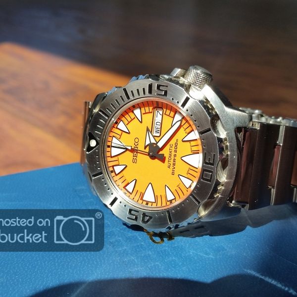 FS: SEIKO SRP309 2ND GENERATION ORANGE MONSTER | WatchCharts