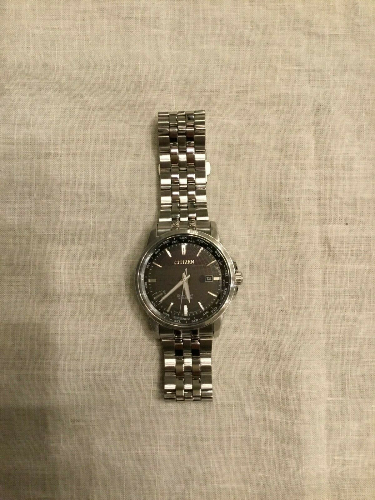 Citizen World Time Perpetual Calendar Eco-Drive BX1000-57E ...