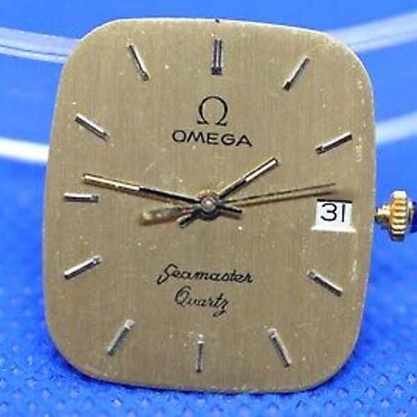 Original OMEGA SEAMASTER QUARTZ caliber 1430 movement & Dial (ref.1/ ...