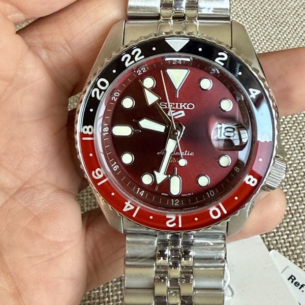 FS Seiko 5KX GMT SSK031 Asia Limited Edition Passion Red Full Kit ...