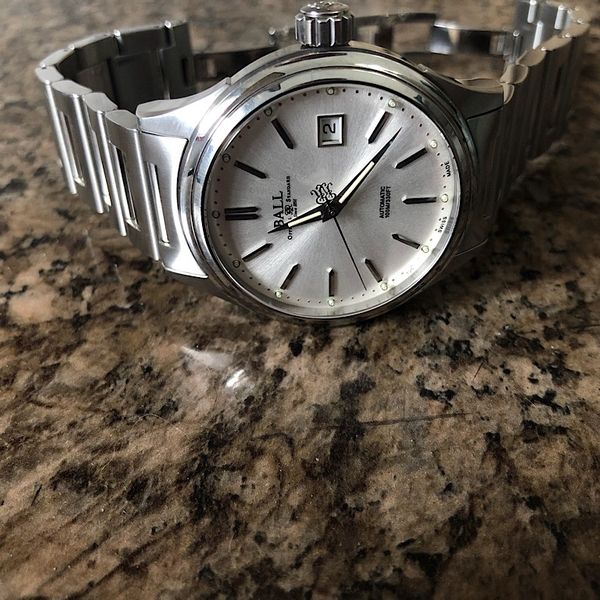 WIthdrawn: Ball Fireman Classic 40mm NM2098C-SJ-WH | WatchCharts ...