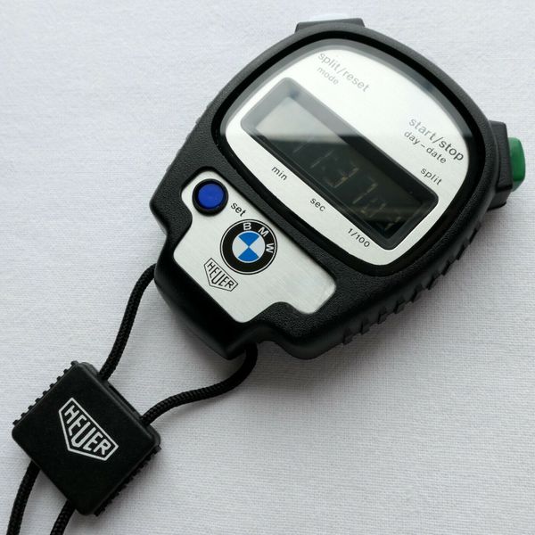 BMW Classic Rally Racing Car Heuer Microsplit 1000 Sport Timer ...