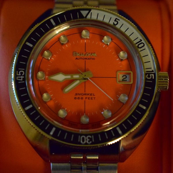 ***FS ONLY***Bulova***Orange Devil Diver***Limited Edition***MINT ...