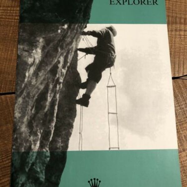 Rolex Explorer Booklet 1969 (ENG) Booklet Vintage Extremely Rare ...
