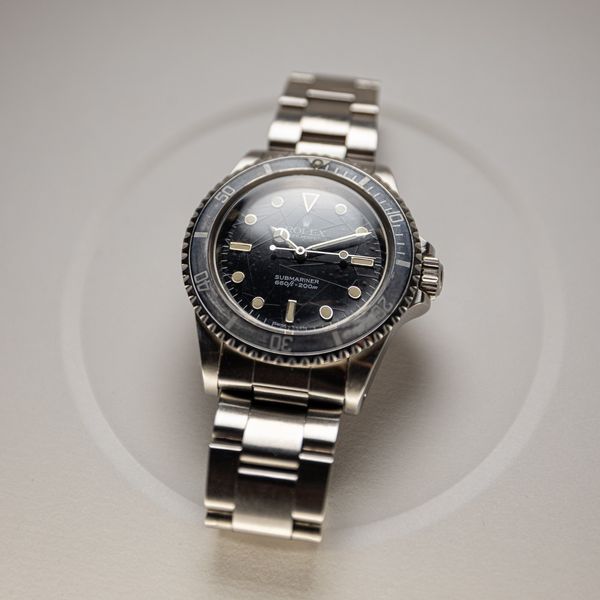 1984 Rolex Submariner 5513 Ghost Bezel Spider Dial â Rolex Box, Cards ...