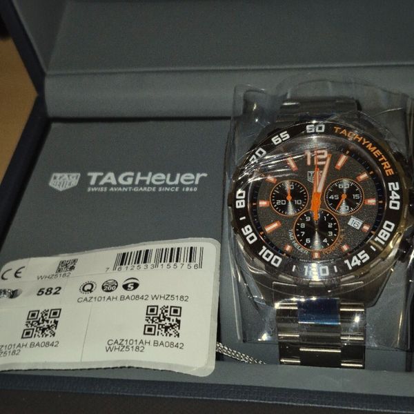 TAG Heuer Formula 1 Grey Men's Watch - CAZ101AH.BA0842 | WatchCharts ...