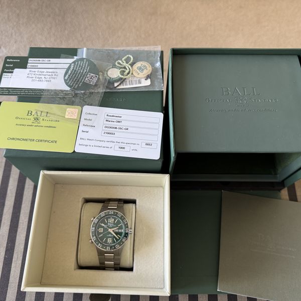 BALL - HULK- ROADMASTER MARINE GMT PRICE REDUCED!! | WatchCharts ...