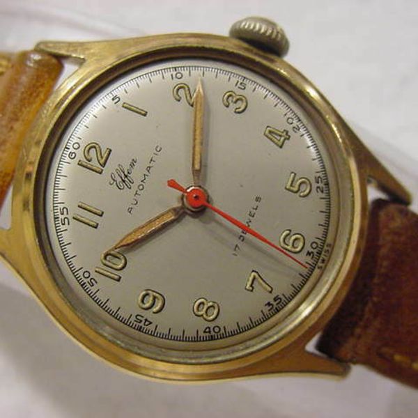 Vintage large antique WWII World War II Military BREITLING EFFEM ...