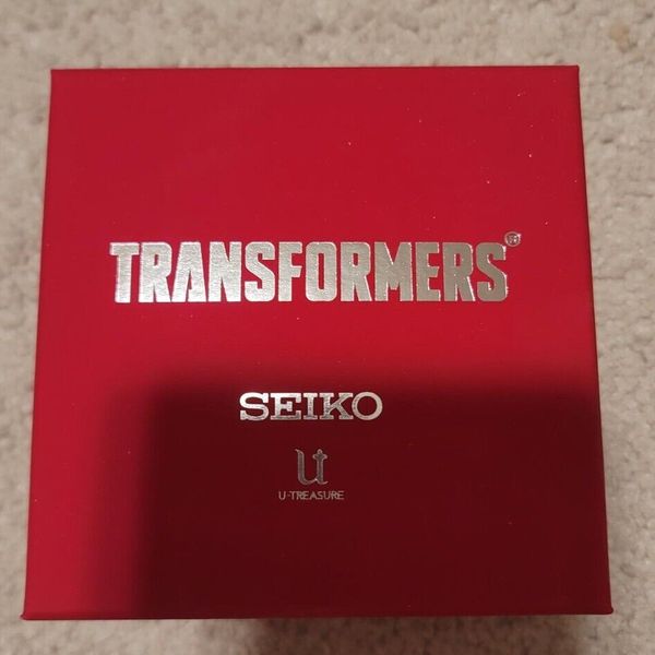 Seiko Transformers Watch Autobot Optimus Prime Collaboration 300 ...
