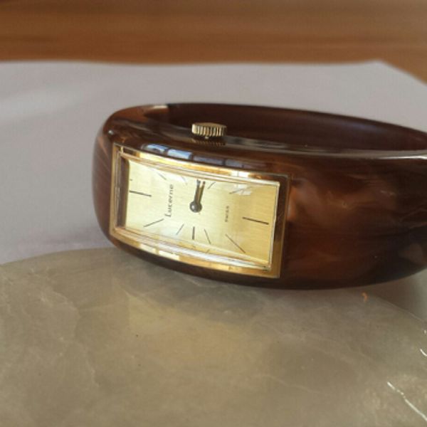 Swiss made Lucerne woman's bracelet watch. From Circa 1981 | WatchCharts